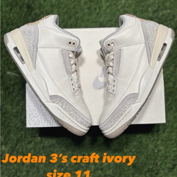 Jordan | Shoes | Jordan 3s Craft Ivory Mens Shoes | Poshmark